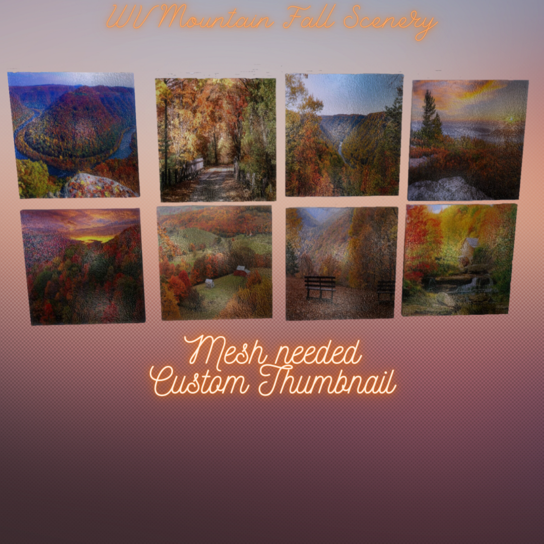 WV Fall Mountain Scenery - The Sims 4 Build / Buy - CurseForge