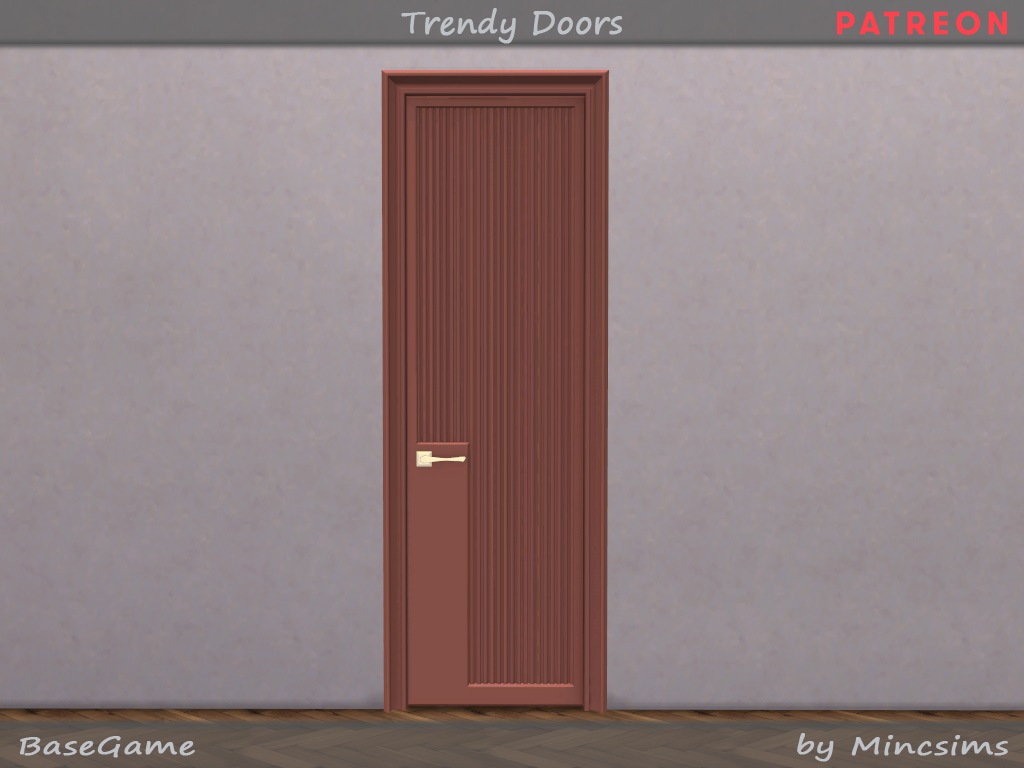 Trendy Doors - The Sims 4 Build / Buy - CurseForge