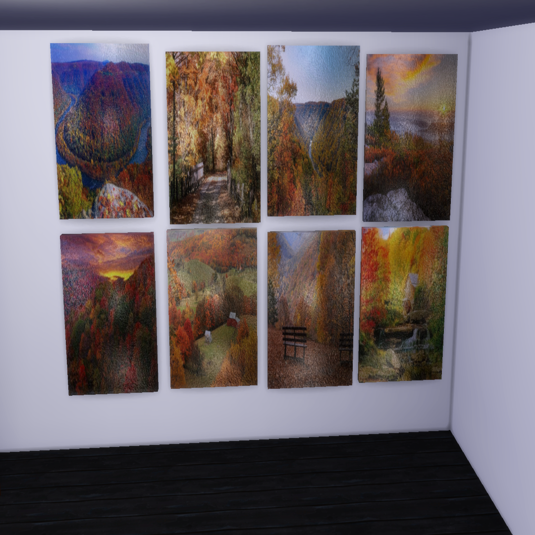 WV Fall Mountain Scenery - The Sims 4 Build / Buy - CurseForge