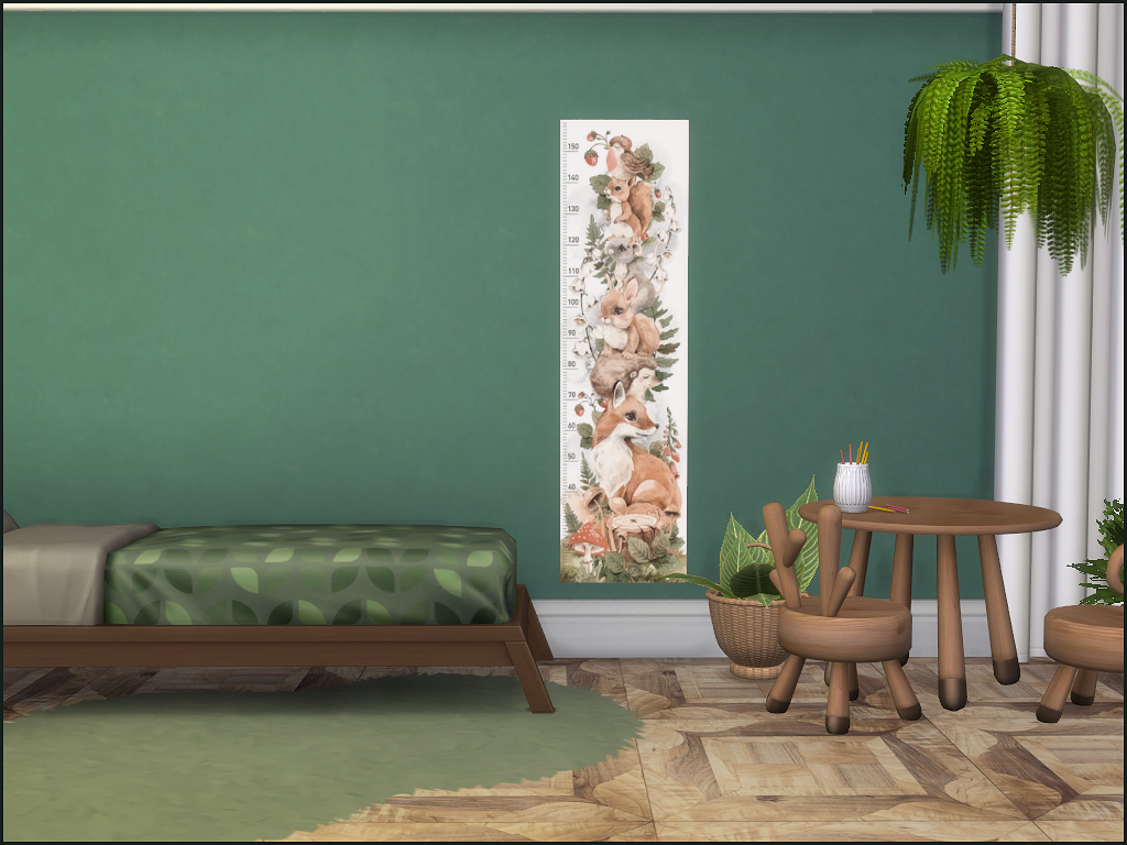 Children's growth chart #1 - Gallery - The Sims 4 Build / Buy - CurseForge