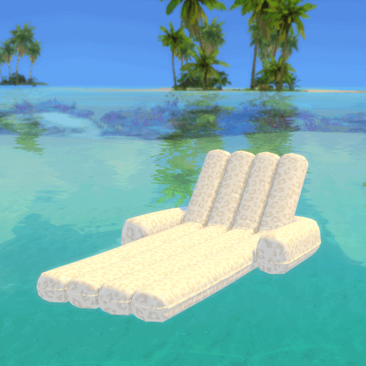 Leopard Print Float Lounger - The Sims 4 Build / Buy - CurseForge