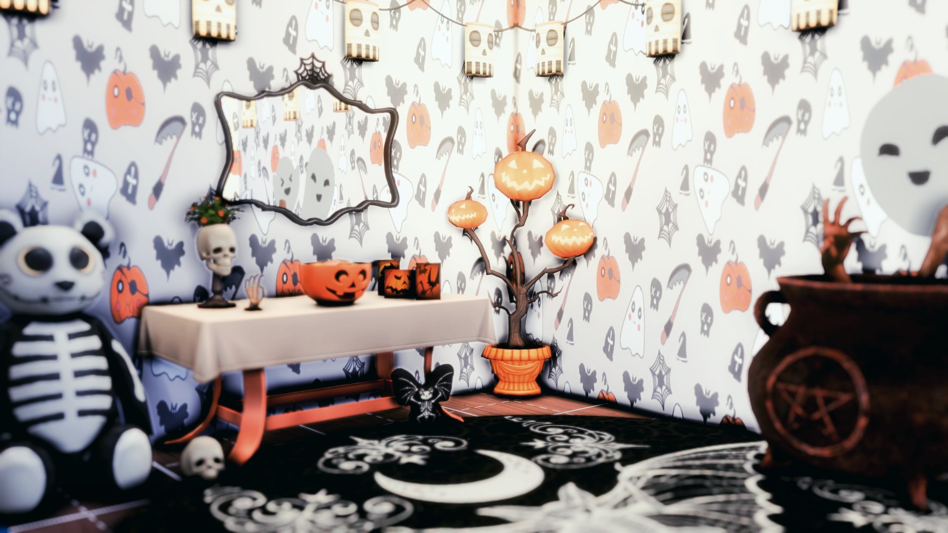 Spooky Day Walls - The Sims 4 Build / Buy - CurseForge