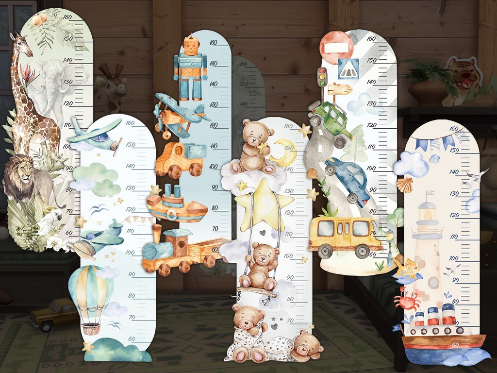 Children's growth chart #2 - The Sims 4 Build / Buy - CurseForge