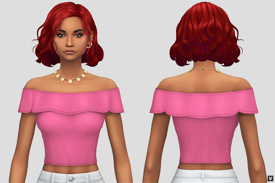 [Veranka] Carmen Top - The Sims 4 Create a Sim - CurseForge