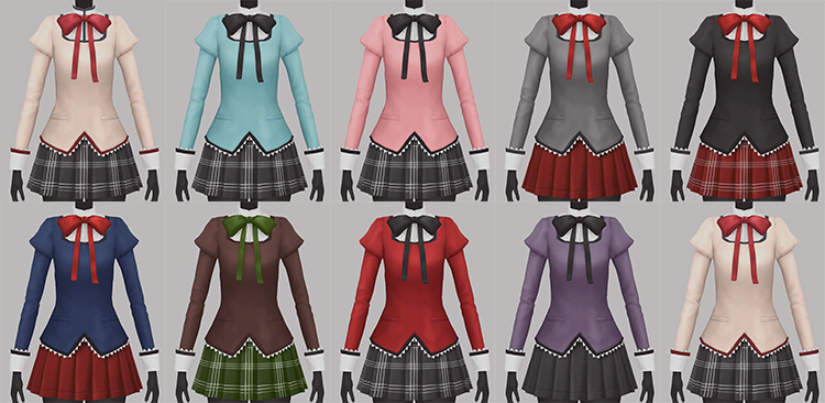 Madoka School Uniform 🪷 - Gallery - The Sims 4 Create a Sim - CurseForge