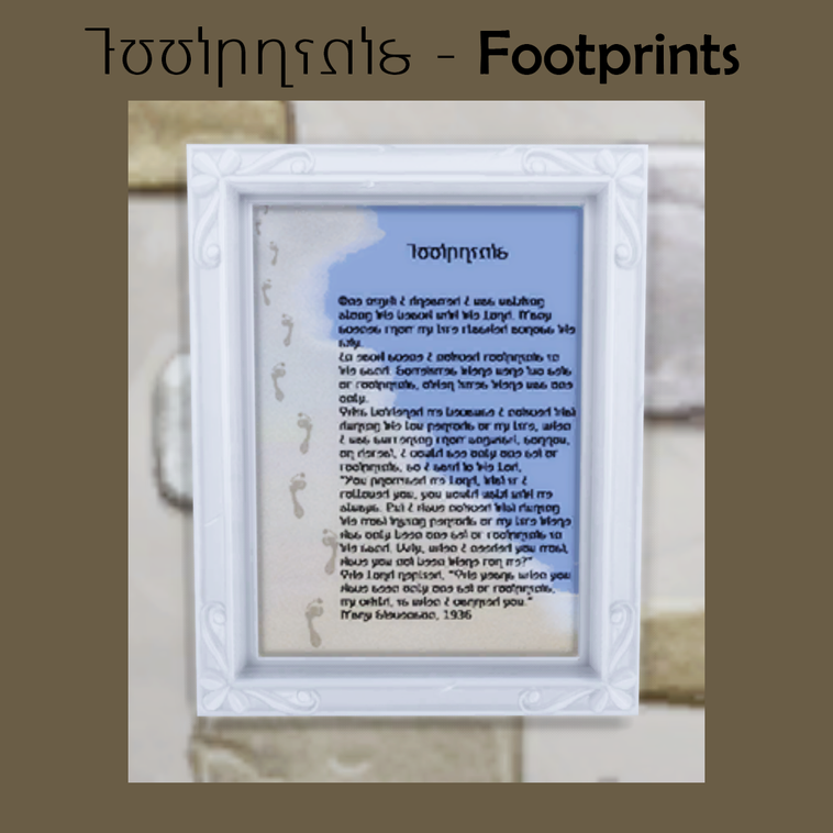 Footprints Painting in Simlish - Gallery - The Sims 4 Build / Buy ...