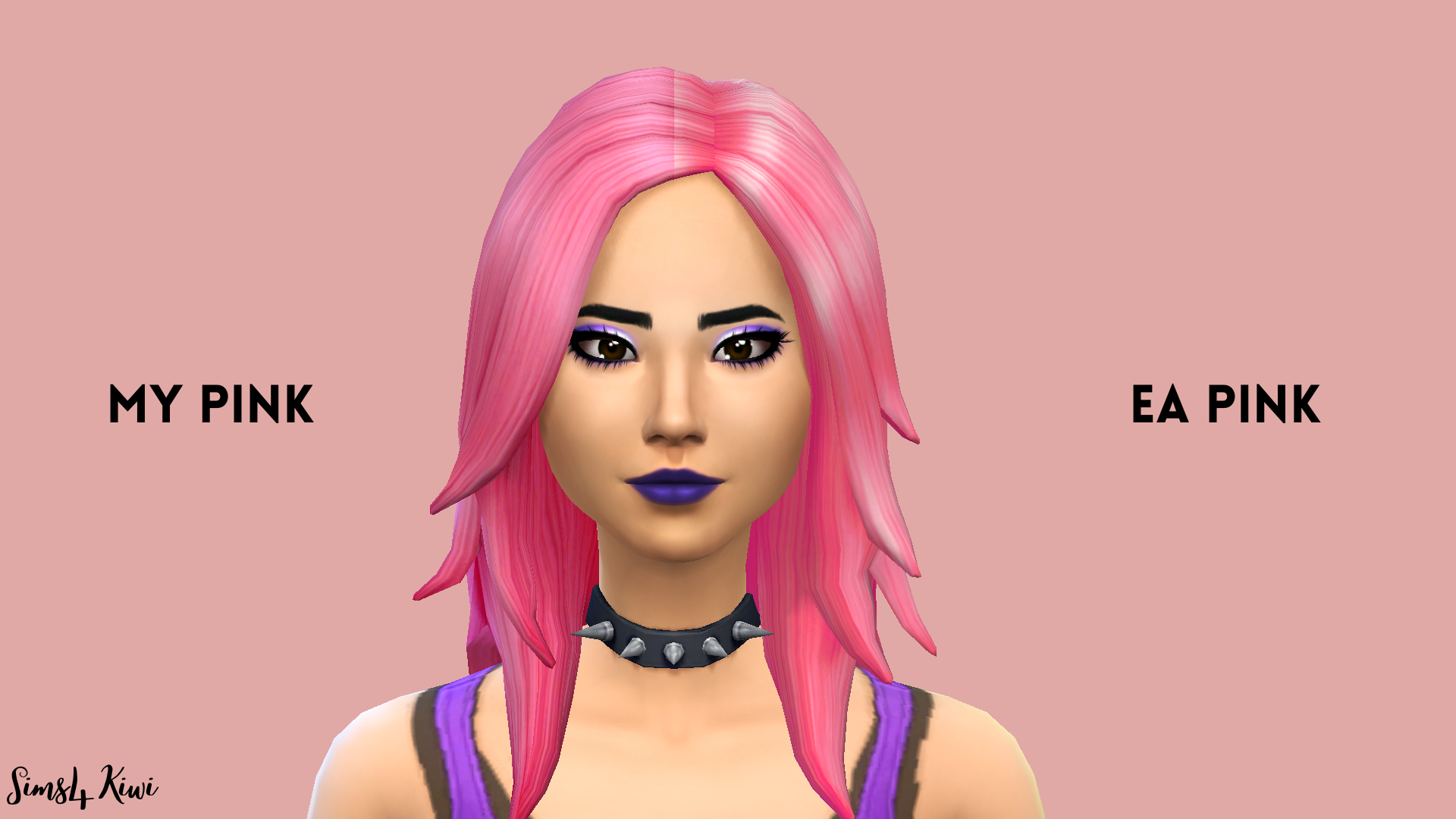 Long Rocker Hair Recolor - The Sims 4 Create a Sim - CurseForge