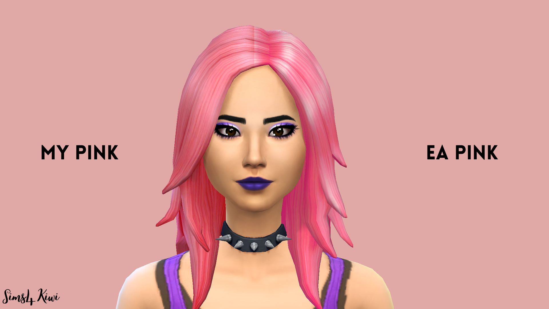 Long Rocker Hair Recolor - The Sims 4 Create a Sim - CurseForge
