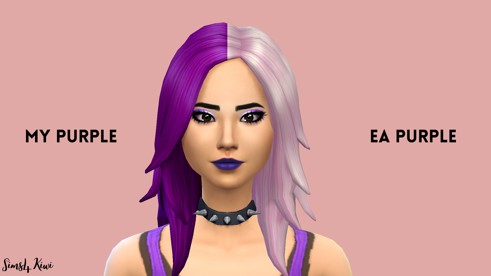 Long Rocker Hair Recolor - The Sims 4 Create a Sim - CurseForge