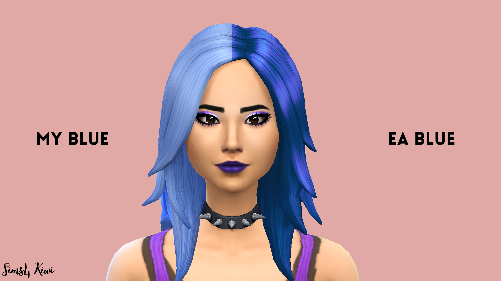 Long Rocker Hair Recolor - The Sims 4 Create a Sim - CurseForge