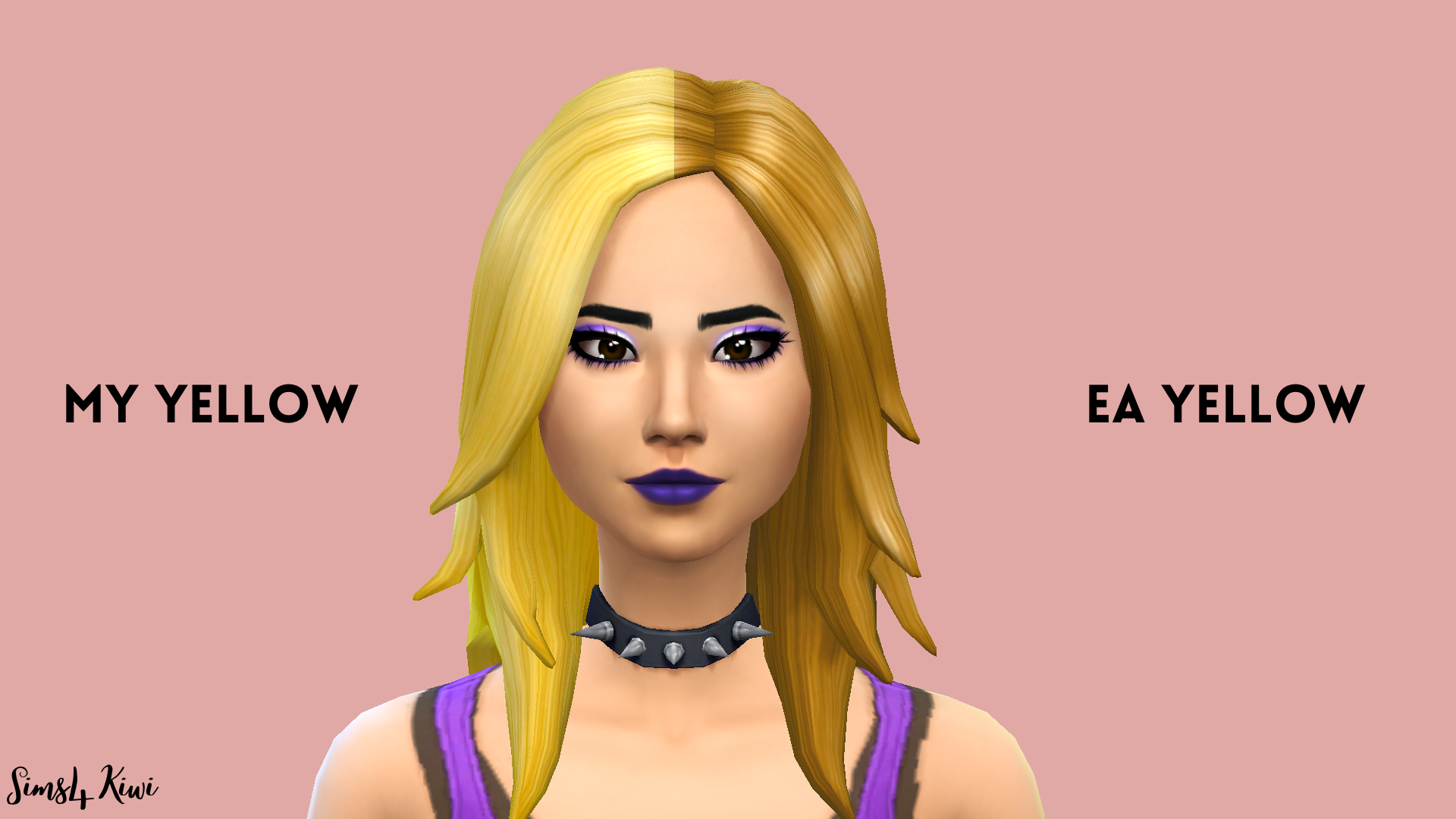 Long Rocker Hair Recolor - The Sims 4 Create a Sim - CurseForge