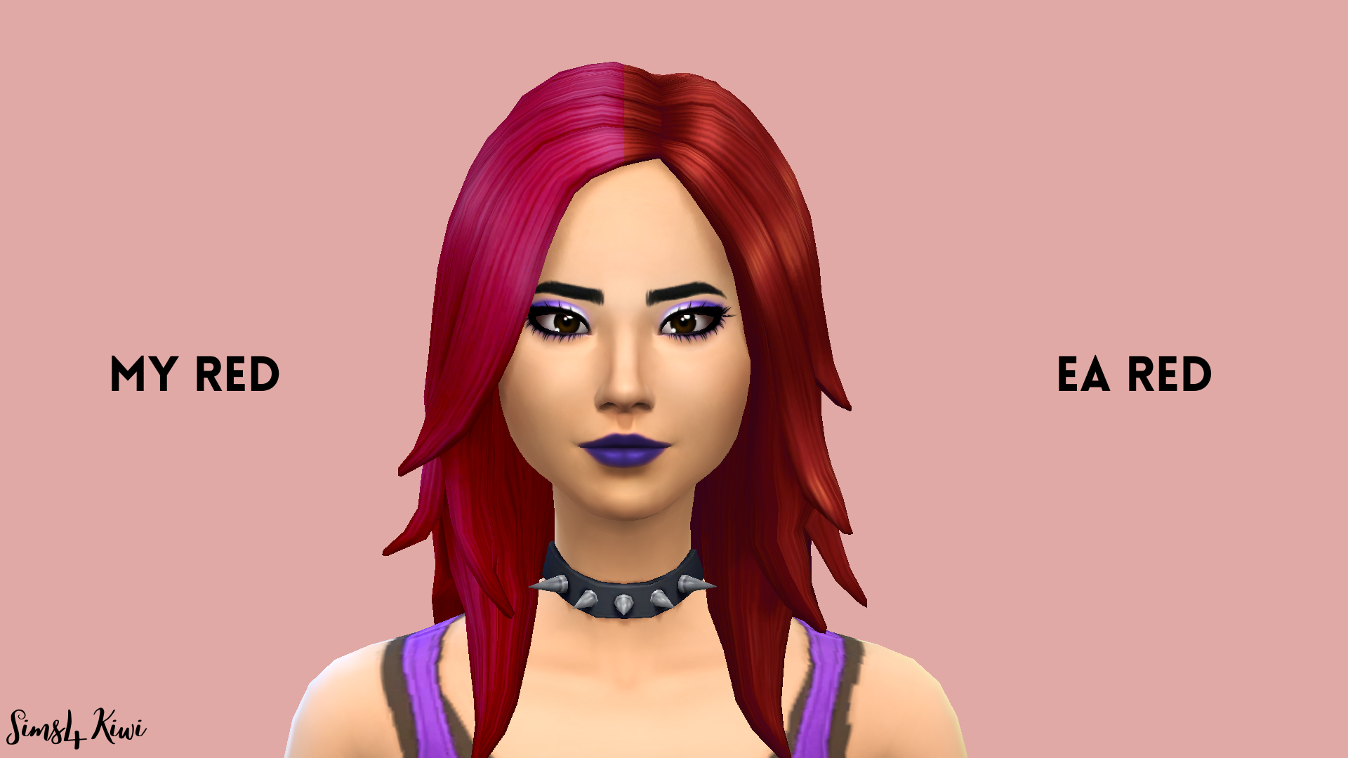 Long Rocker Hair Recolor - The Sims 4 Create a Sim - CurseForge