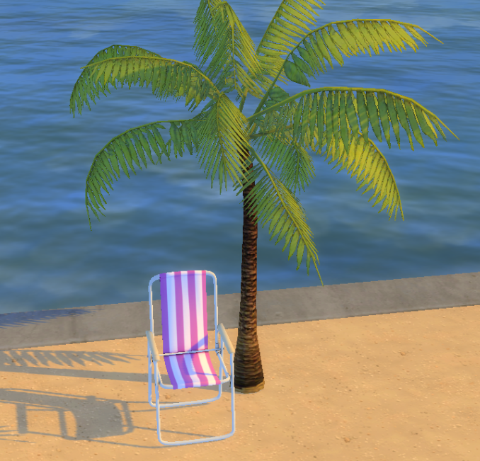 Functional beach chair - Gallery - The Sims 4 Build / Buy - CurseForge