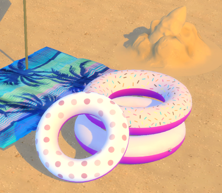 Flamingo pool tires - Gallery - The Sims 4 Build / Buy - CurseForge