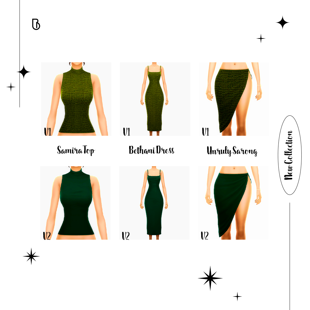 Woman Top - Samira - Version 2 - Gallery - The Sims 4 Create a Sim ...