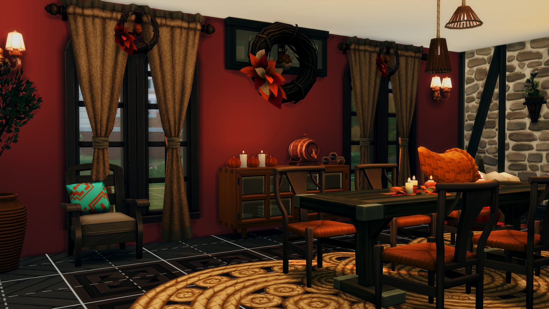 Fall Walls - The Sims 4 Build / Buy - CurseForge