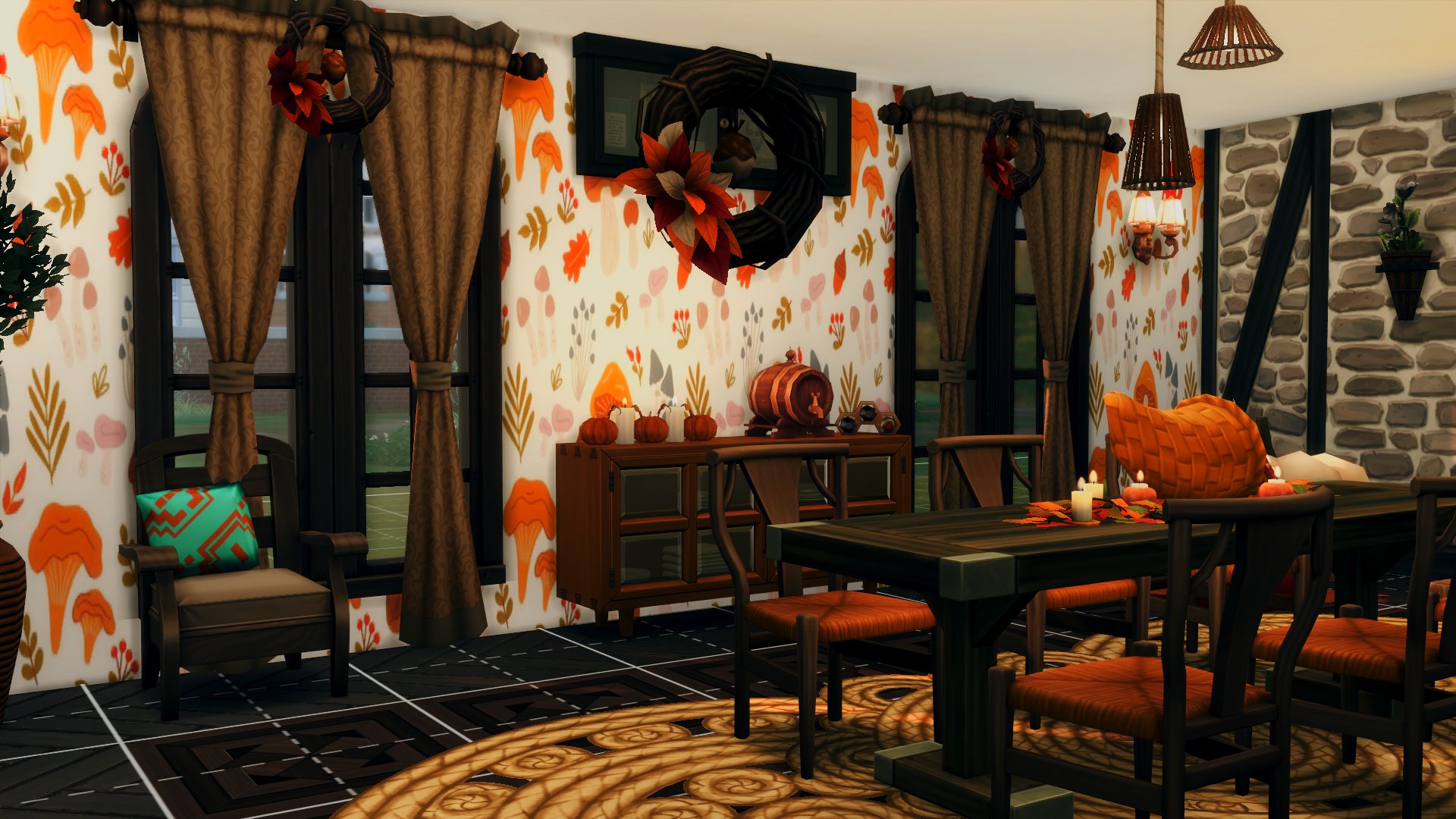 Fall Walls - The Sims 4 Build / Buy - CurseForge