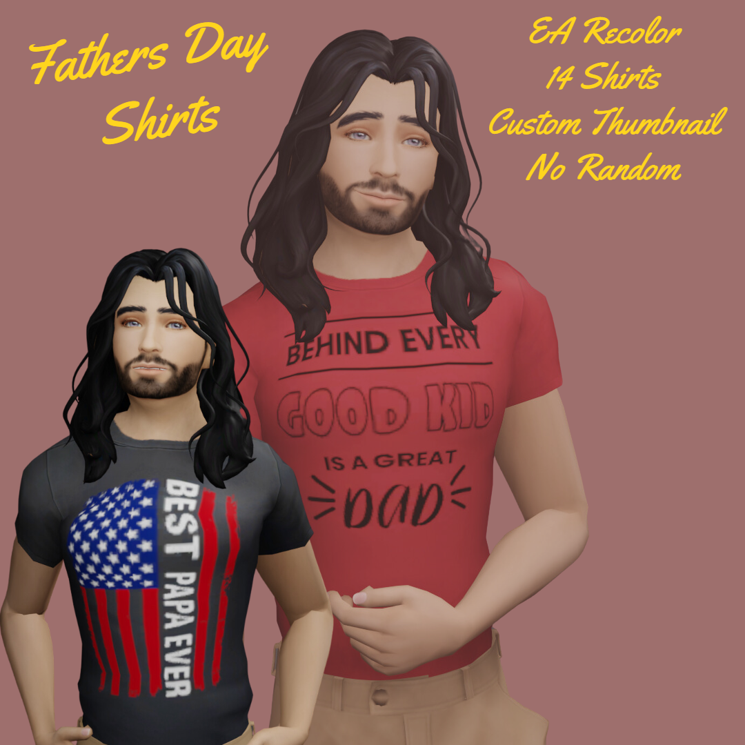 Fathers day Shirts - Gallery - The Sims 4 Create a Sim - CurseForge