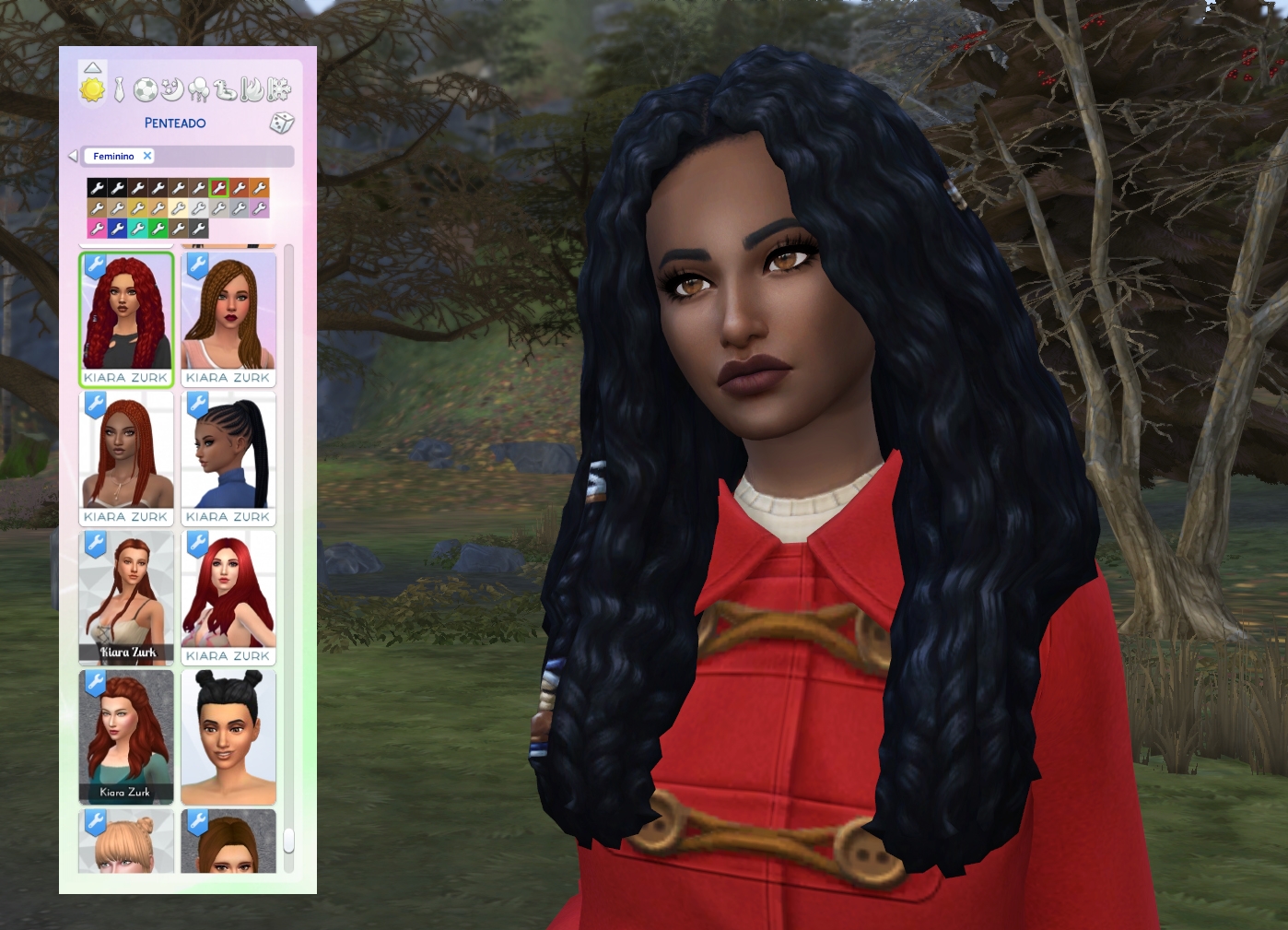 Brenda Hairstyle - The Sims 4 Create a Sim - CurseForge