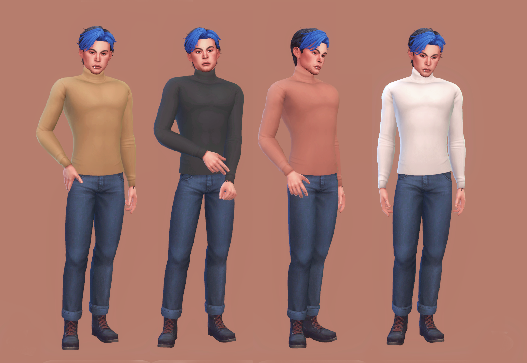 Marco Turtleneck - Gallery - The Sims 4 Create a Sim - CurseForge