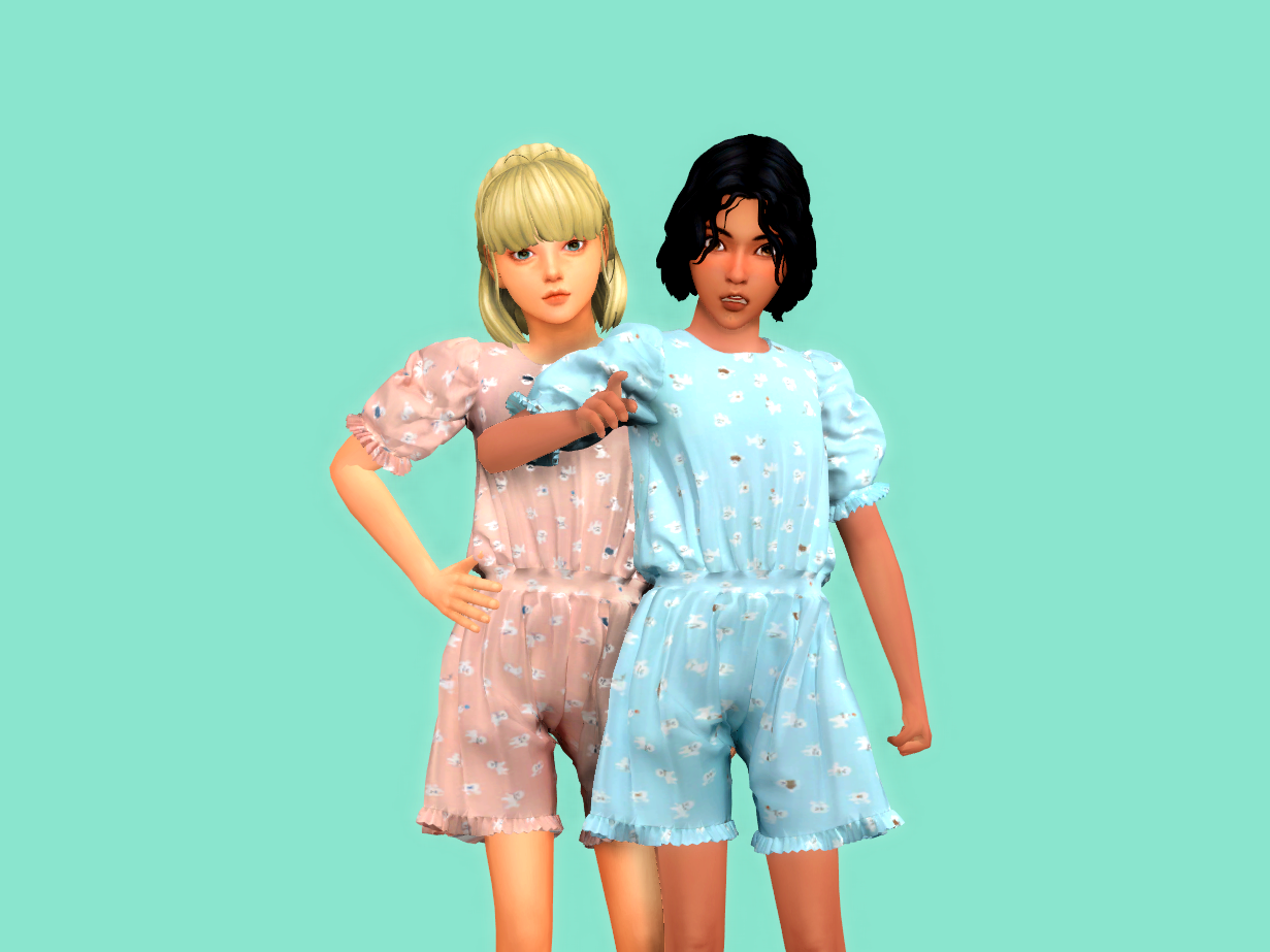 [simna] Joy jumpsuit child version - The Sims 4 Create a Sim - CurseForge