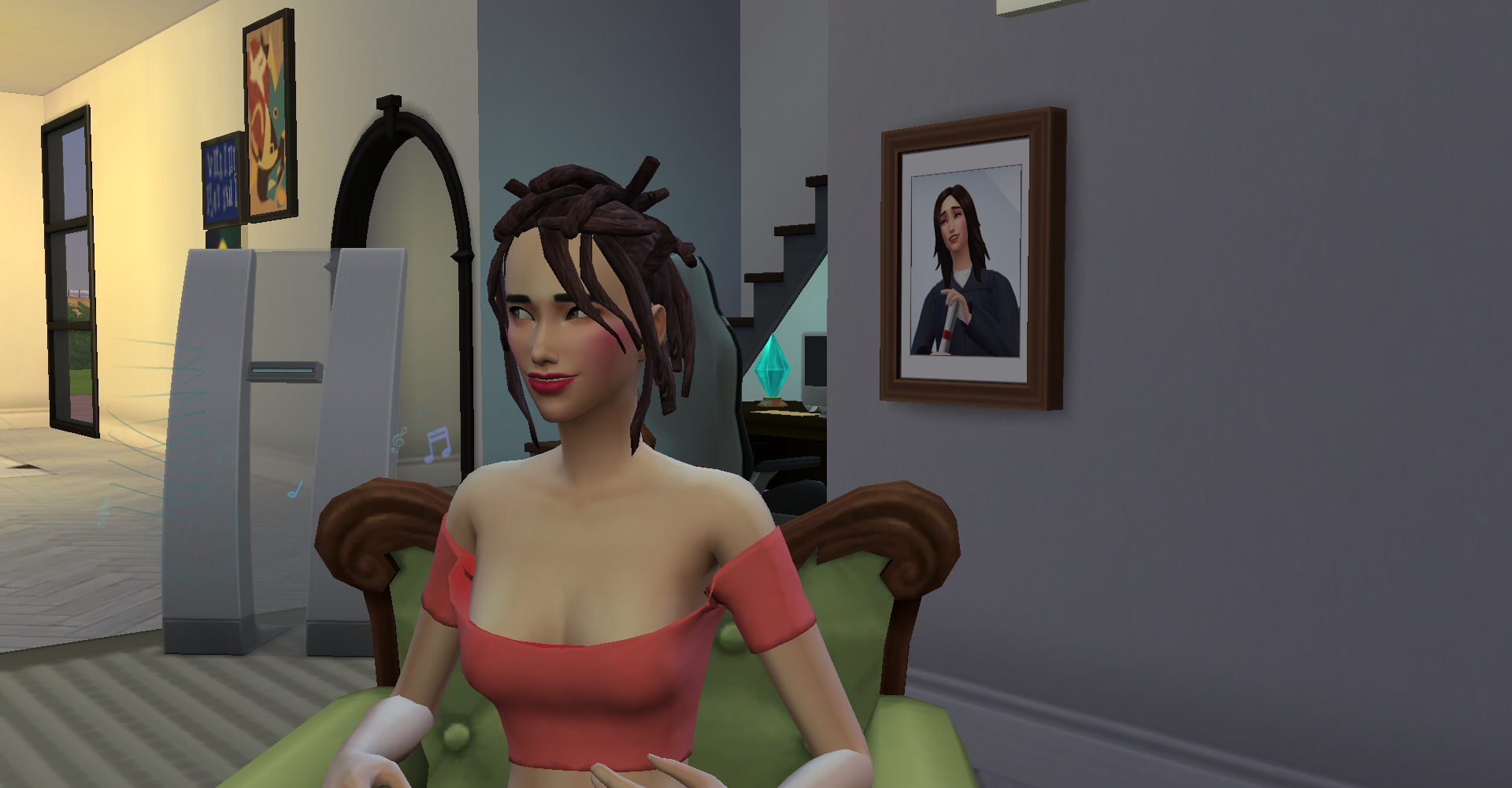 Dreadlock for female - The Sims 4 Create a Sim - CurseForge