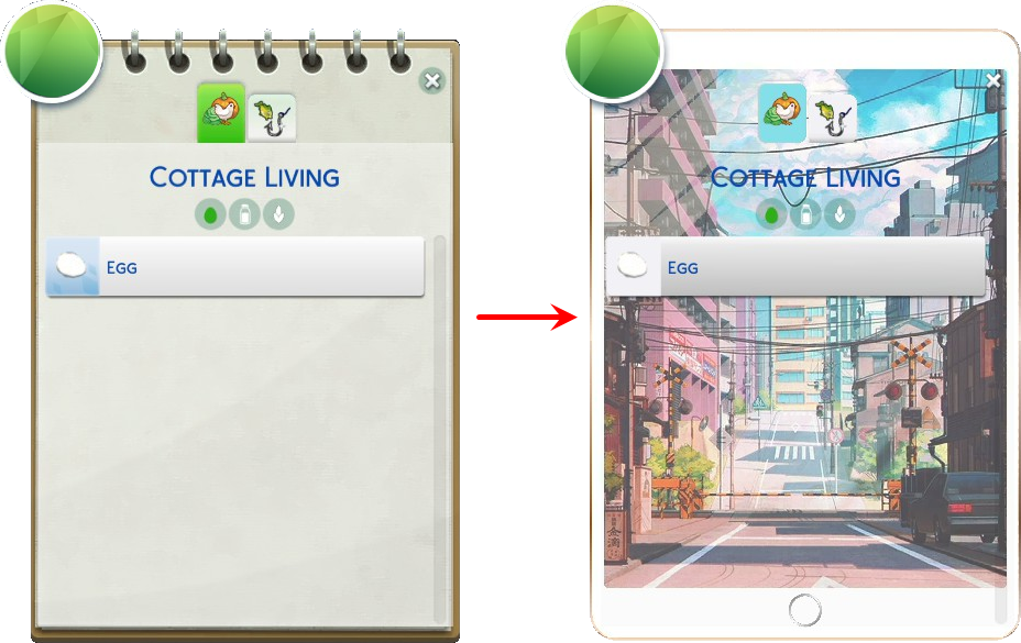 Notebook Overhaul - White - - Gallery - The Sims 4 Mods - CurseForge
