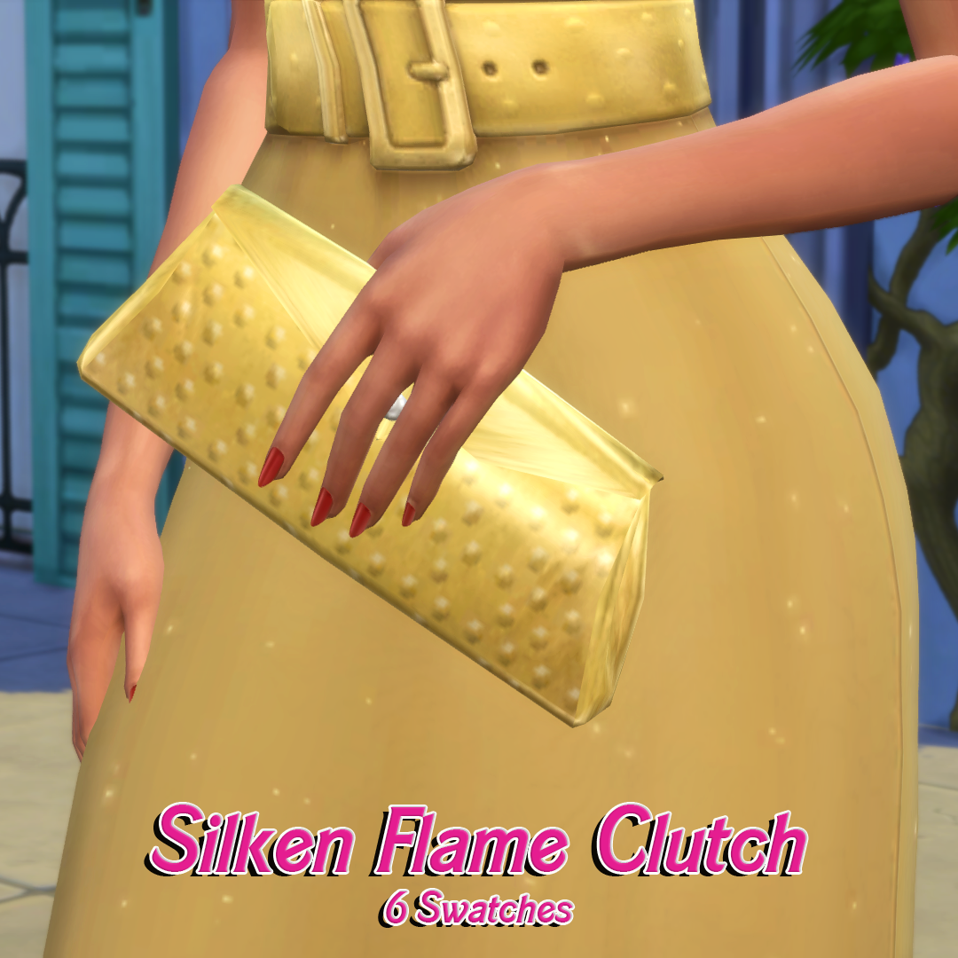 Silken Flame Clutch Bag - JaviTrulove x Ice-CreamForBreakfast - Gallery ...