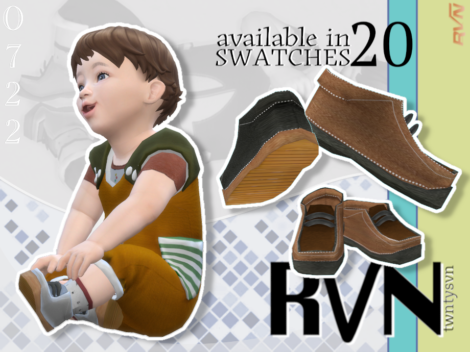 Infants Formal Slip-on Loafer Shoes (Boys) - The Sims 4 Create a Sim ...