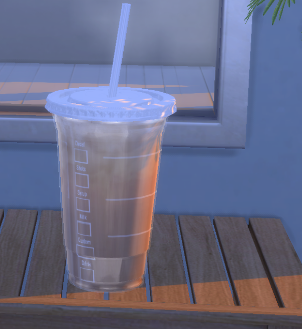 Iced coffee - Gallery - The Sims 4 Build / Buy - CurseForge