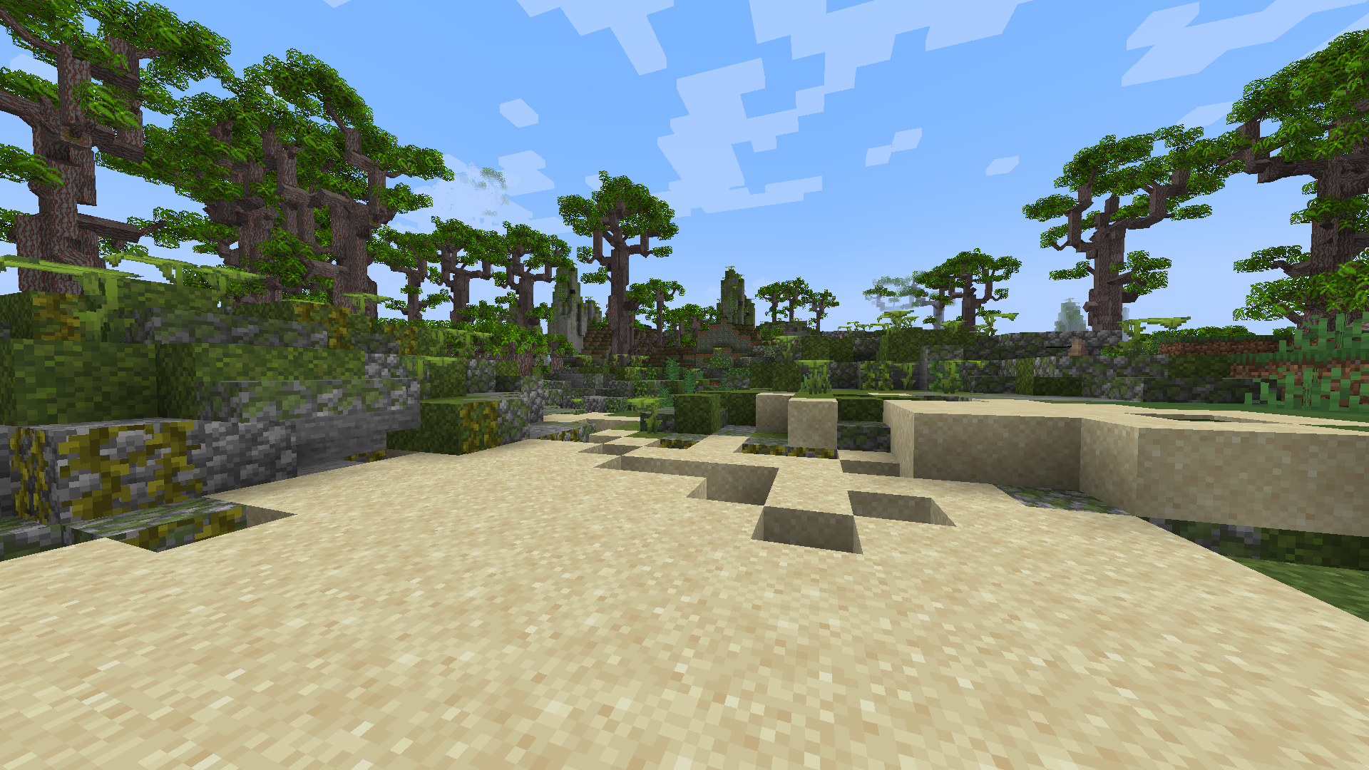 Ager's Mosslings and Villages (now with their own gorgeous biome) - Gallery - Minecraft Mods ...