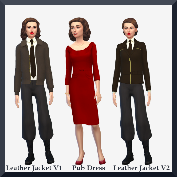 Peggy (Set One) - Gallery - The Sims 4 Create a Sim - CurseForge
