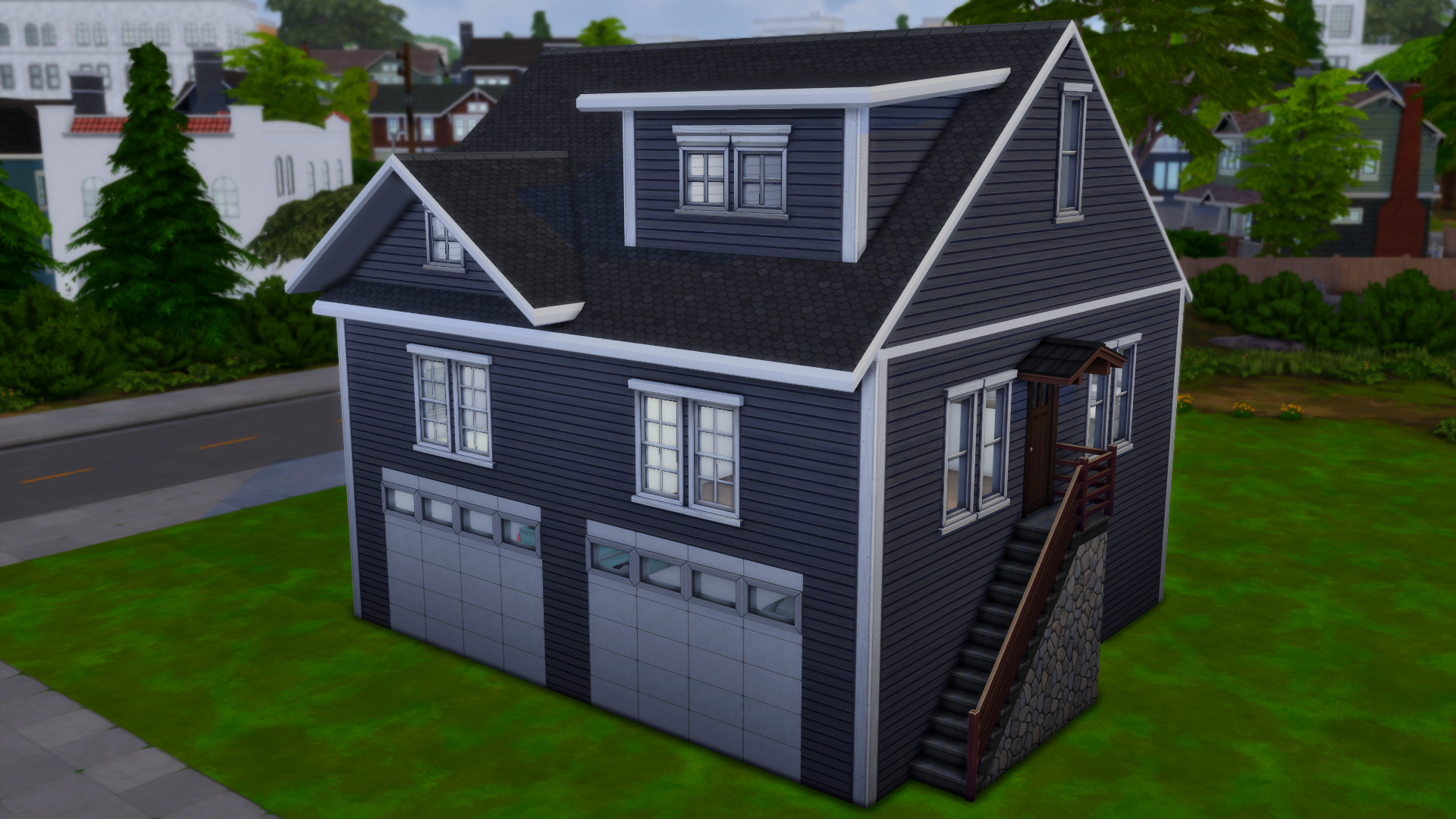 Double Garage Craftsman House 1 bed | Queen's Night Life Series ...