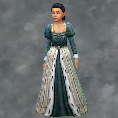 TSM Elegant Queen's Dress - Gallery - The Sims 4 Create a Sim - CurseForge