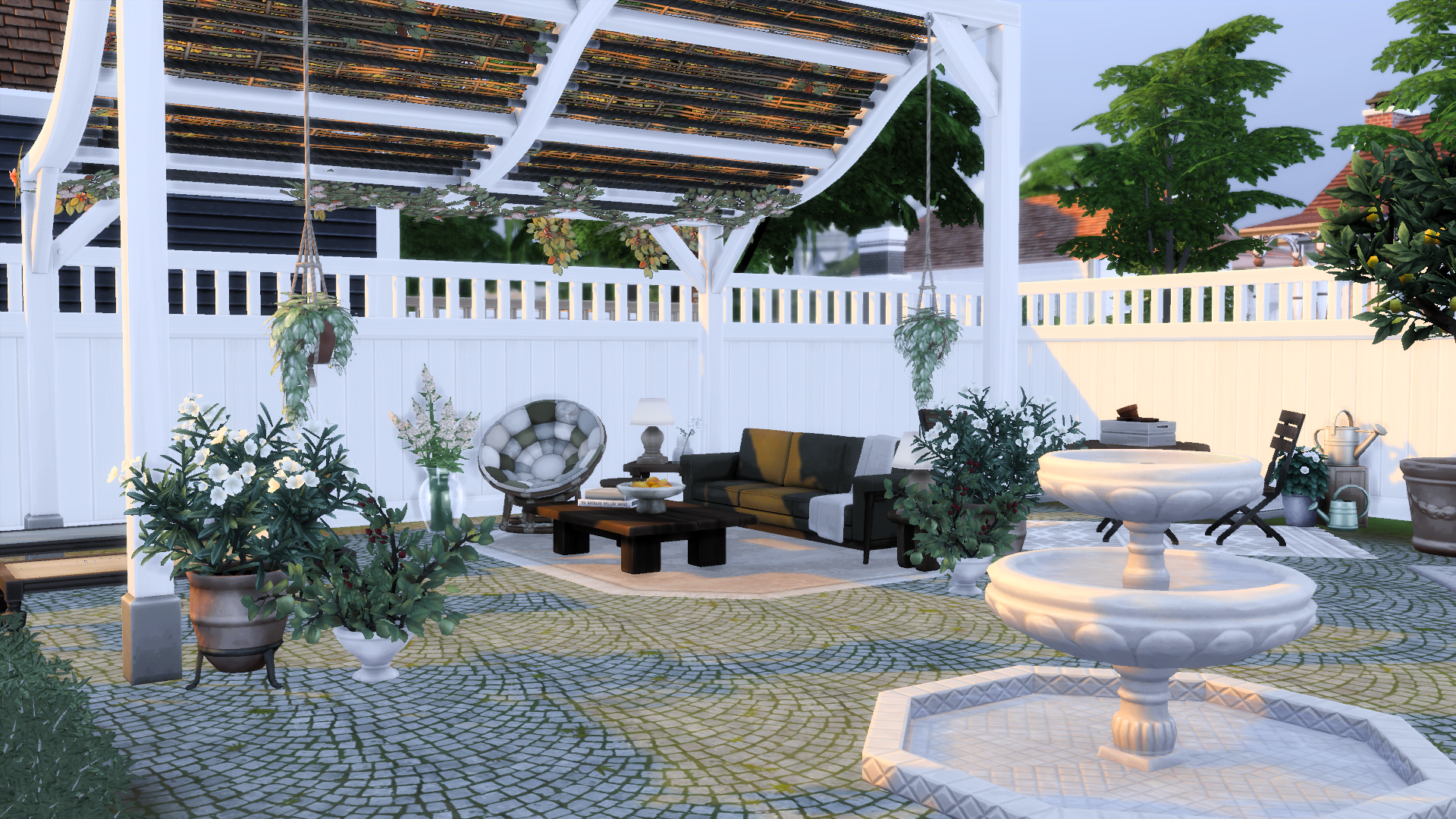 Jardin - The House + Backyard - Gallery - The Sims 4 Rooms / Lots ...