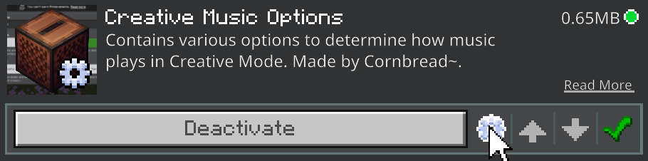 Music Options - Minecraft Bedrock Addons - CurseForge