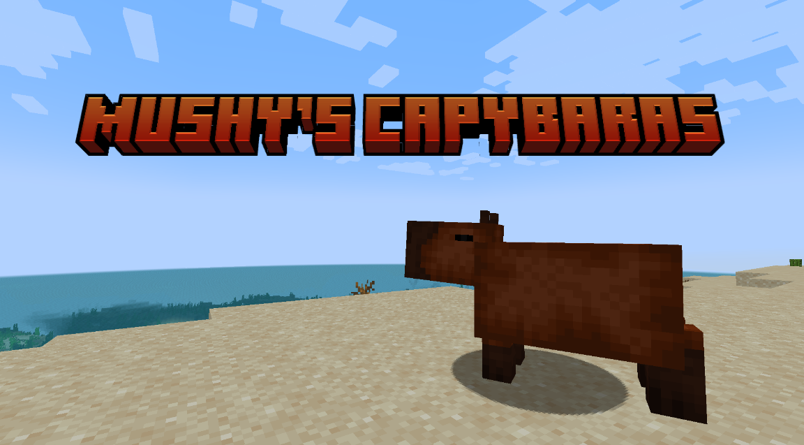 Mushy's Capybaras - Gallery - Minecraft Mods - CurseForge