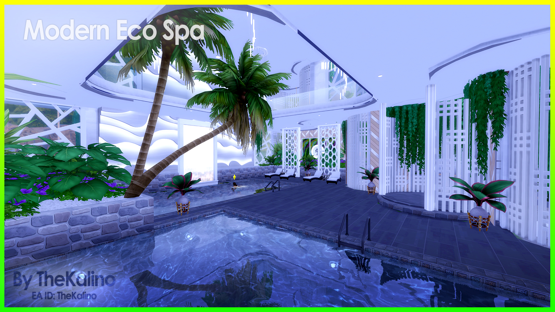 Modern Eco Spa - The Sims 4 Rooms / Lots - CurseForge