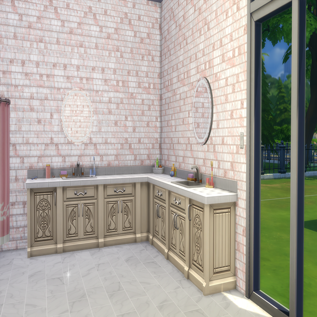 Luxe Brick Walls - Gallery - The Sims 4 Build / Buy - CurseForge