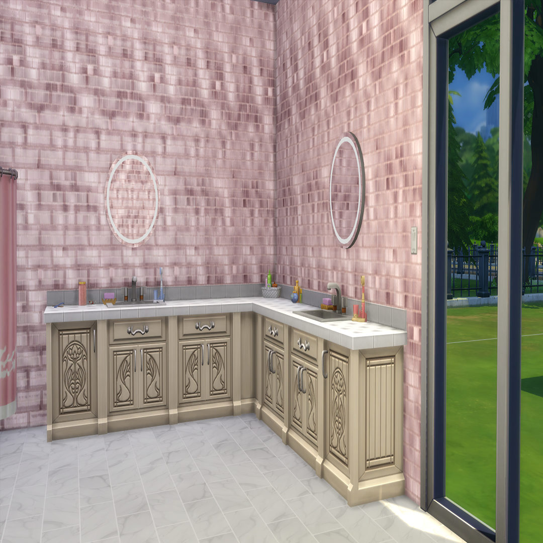 Luxe Brick Walls - Gallery - The Sims 4 Build / Buy - CurseForge