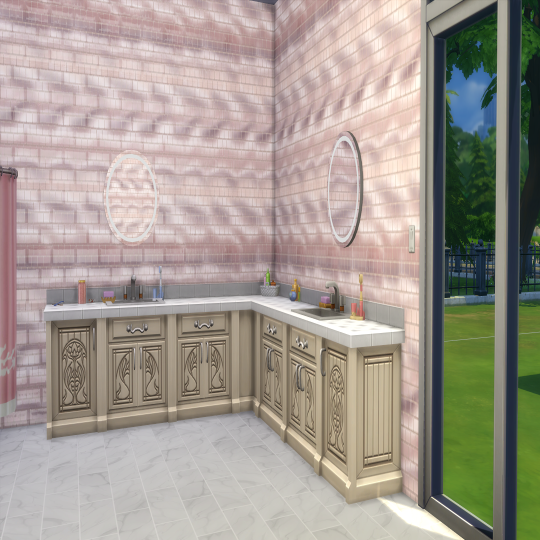 Luxe Brick Walls - Gallery - The Sims 4 Build / Buy - CurseForge