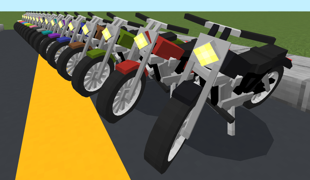 Bootleg Motorcycles - Minecraft Bedrock Addons - CurseForge