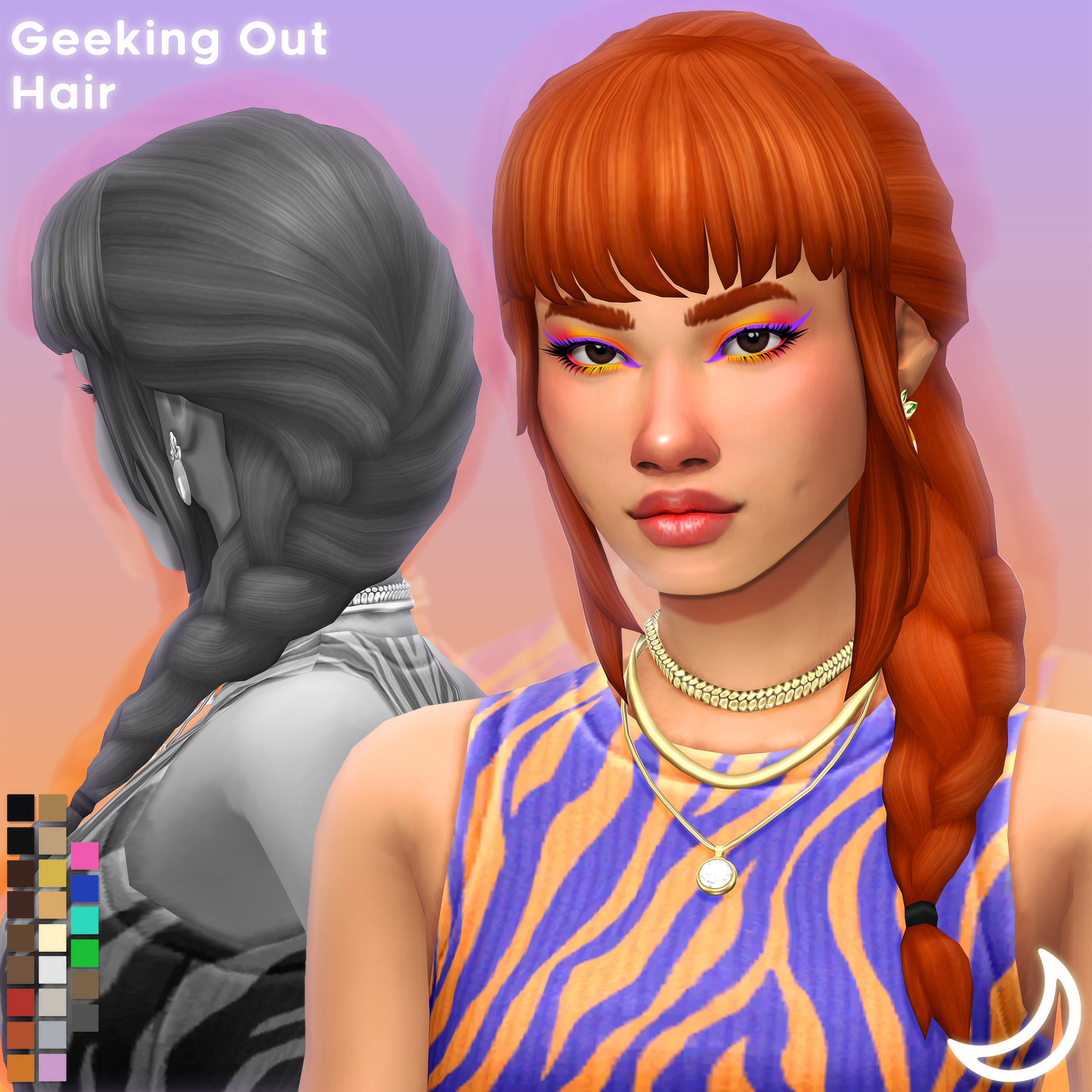 Geeking Out Hair - The Sims 4 Create a Sim - CurseForge