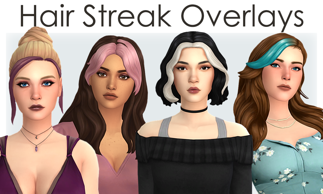 Hair Streak Overlays 1 - Gallery - The Sims 4 Create a Sim - CurseForge