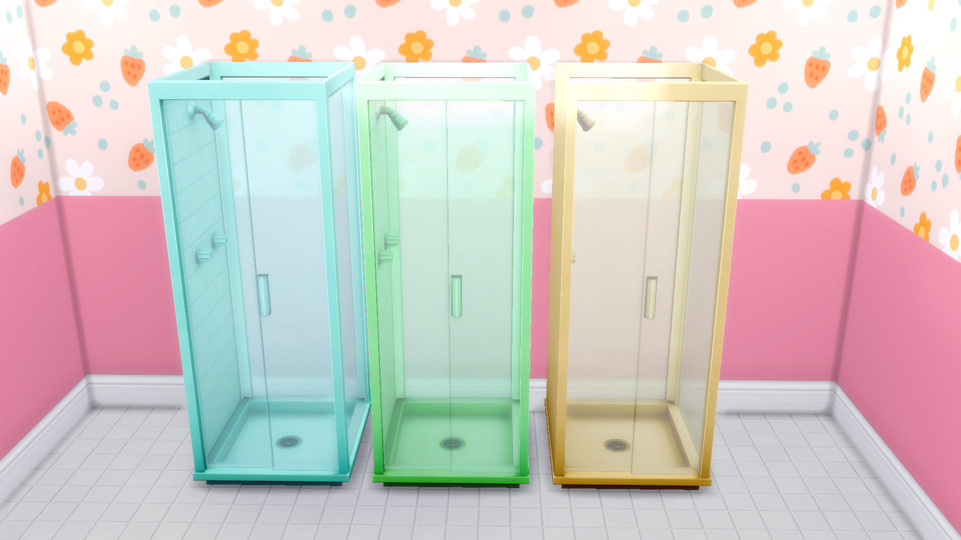 Cute Showers - Screenshots - The Sims 4 Build / Buy - CurseForge