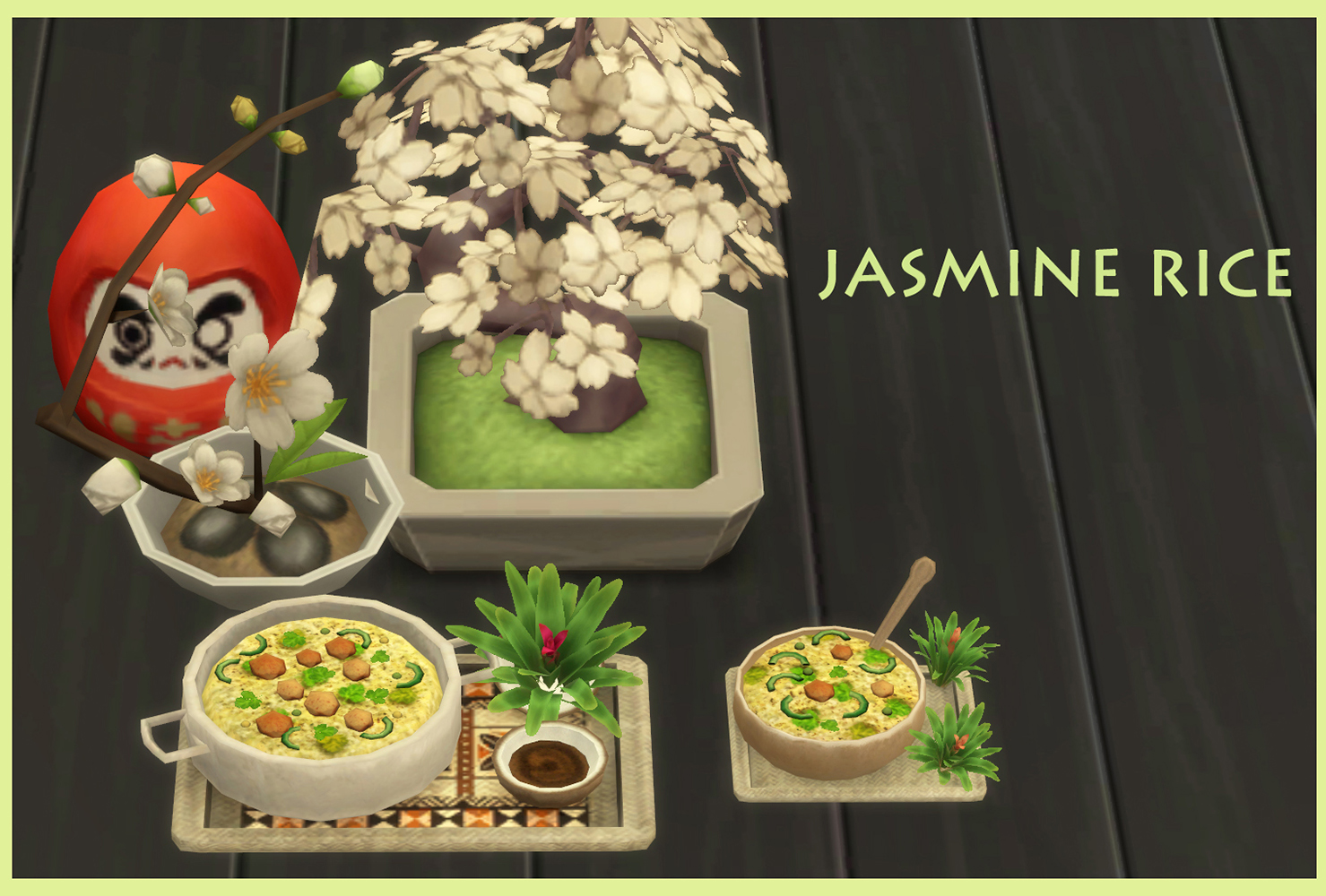 Yellow Jasmine Rice - The Sims 4 Mods - CurseForge
