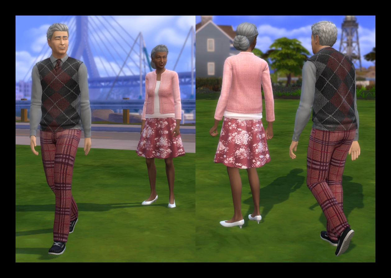 Grandma's New Duds - Traditionally Elder Garb - Screenshots - The Sims ...