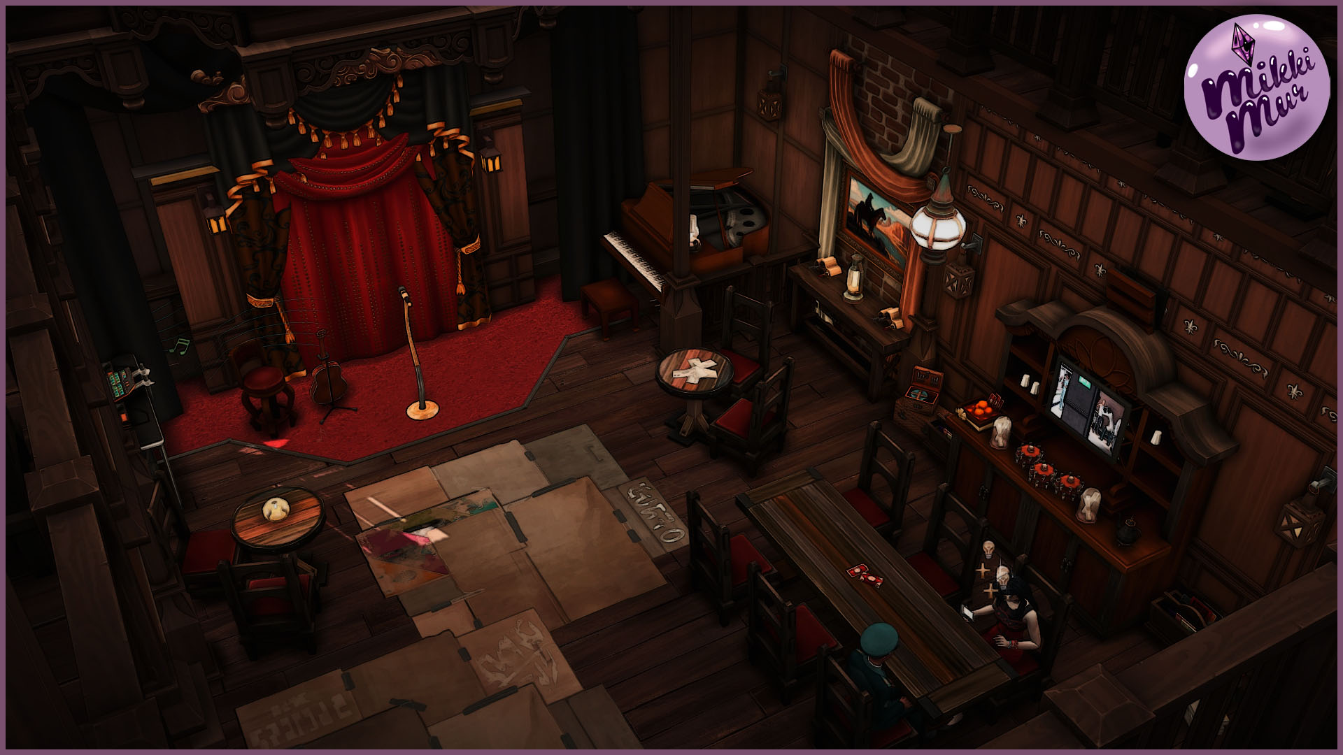 Saloon No CC - Gallery - The Sims 4 Rooms / Lots - CurseForge