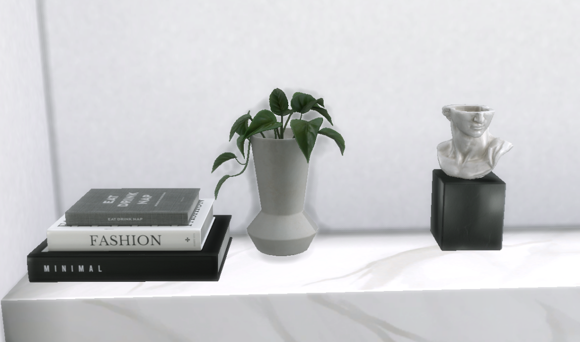 Minimal books - The Sims 4 Build / Buy - CurseForge