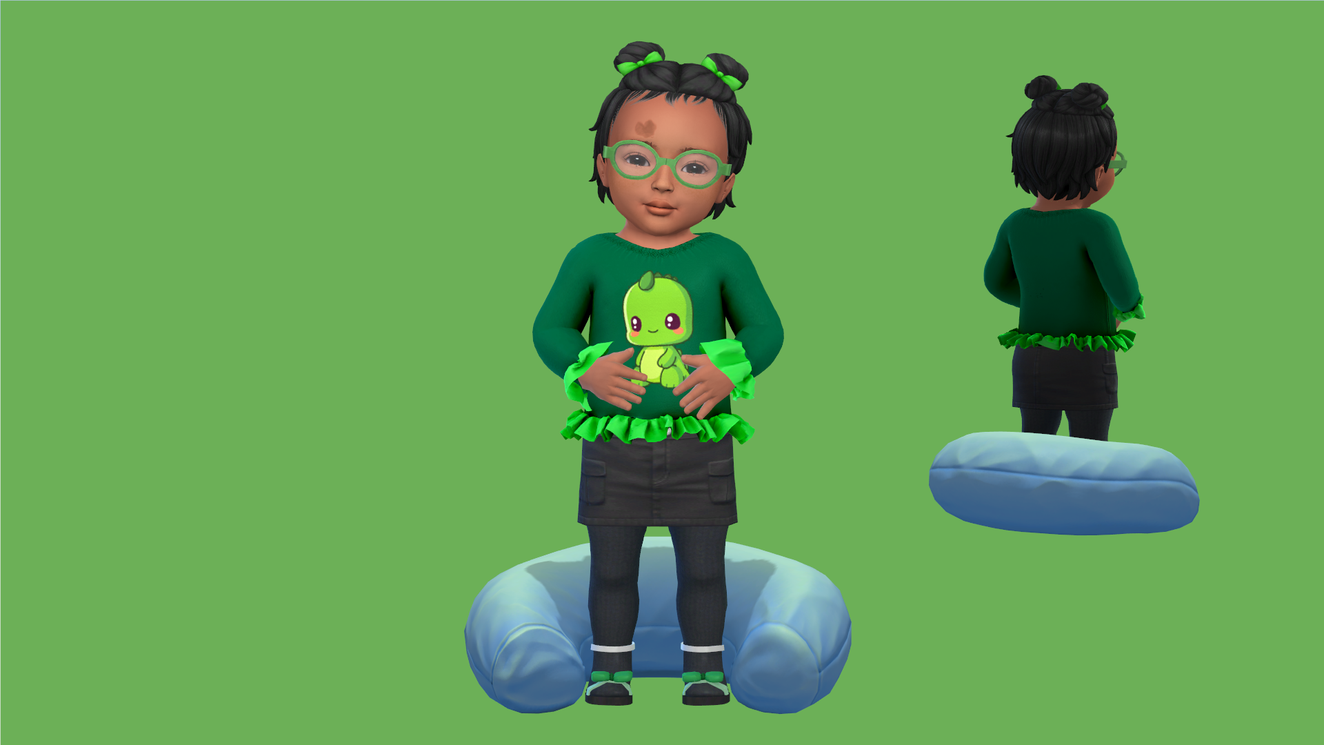 Fatalrosecreations Infants Long Sleave Frilly Top The Sims 4 Create A Sim Curseforge